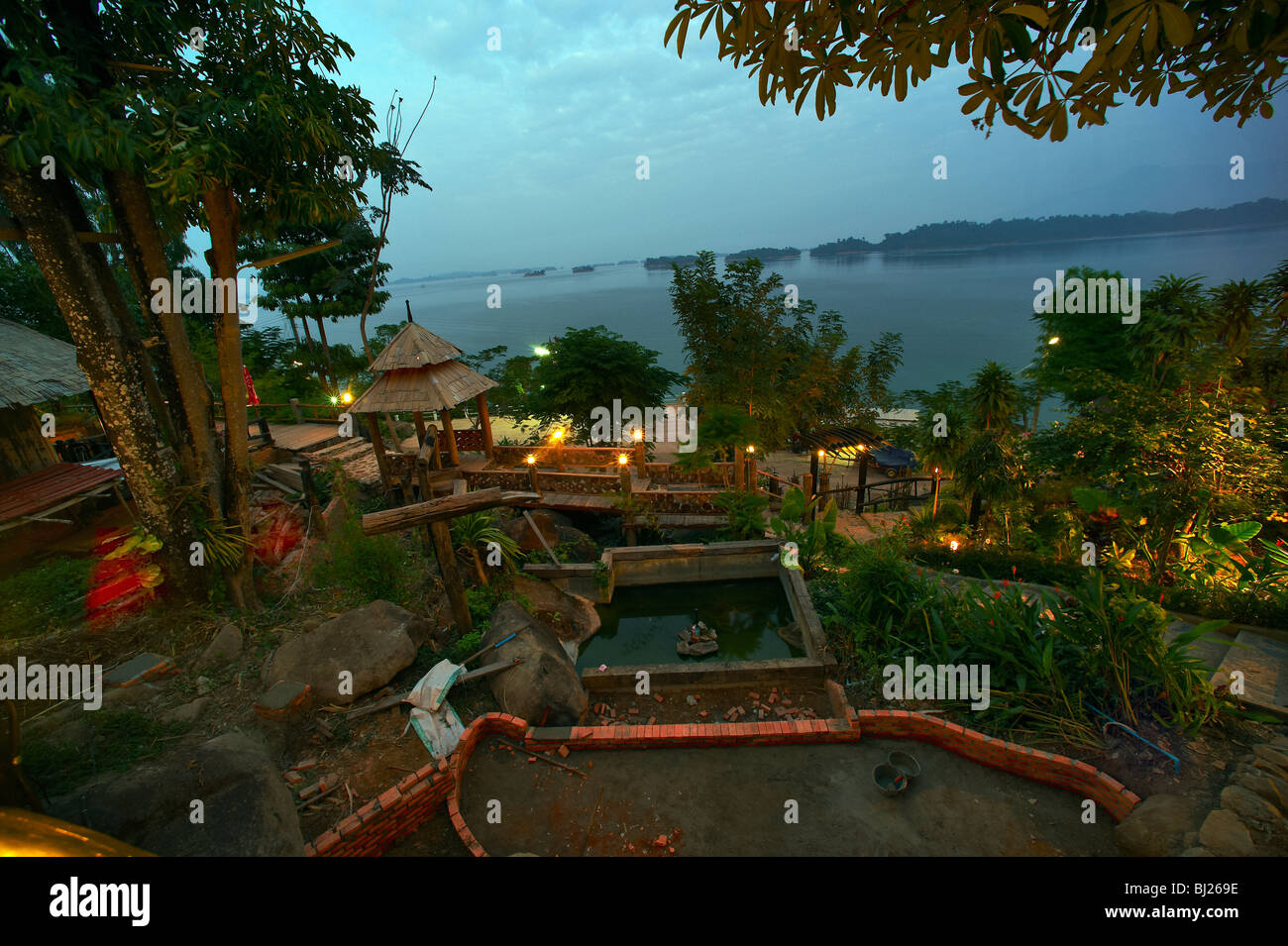 Architecture of Laos Stock Photo - Alamy
