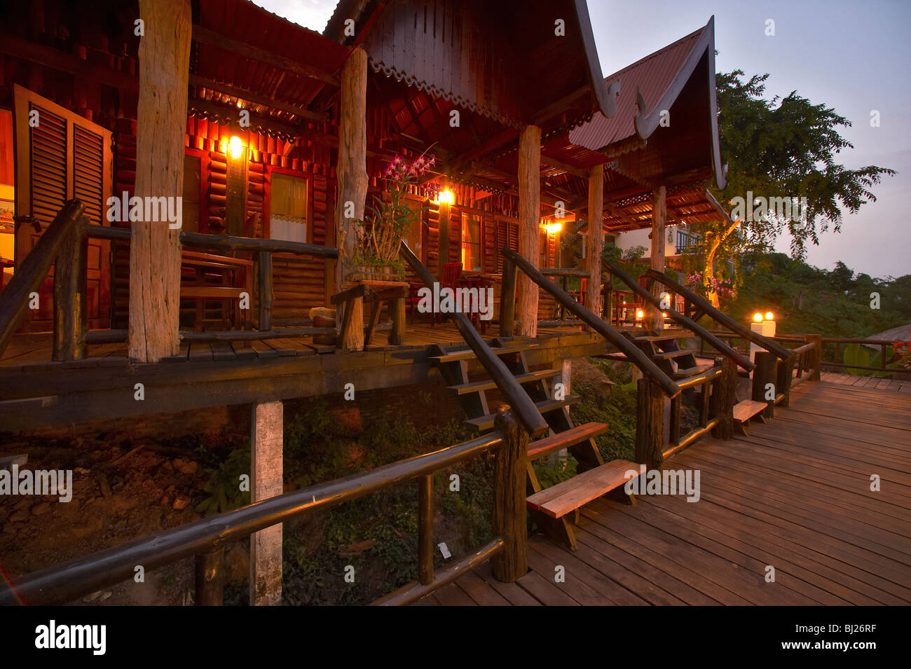 Architecture of Laos Stock Photo - Alamy