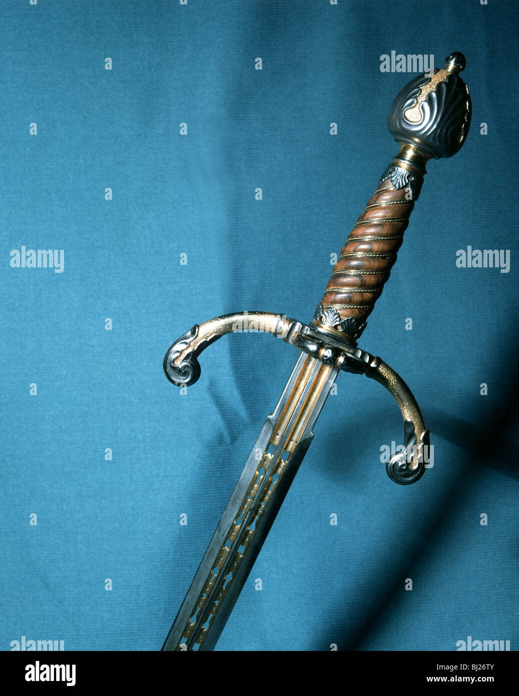 Smart sword of the knight of the Middle Ages Stock Photo - Alamy