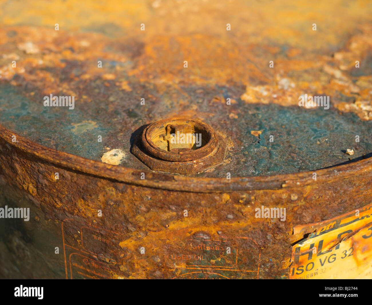 Old Rusty Oil Drum High Resolution Stock Photography and Images - Alamy
