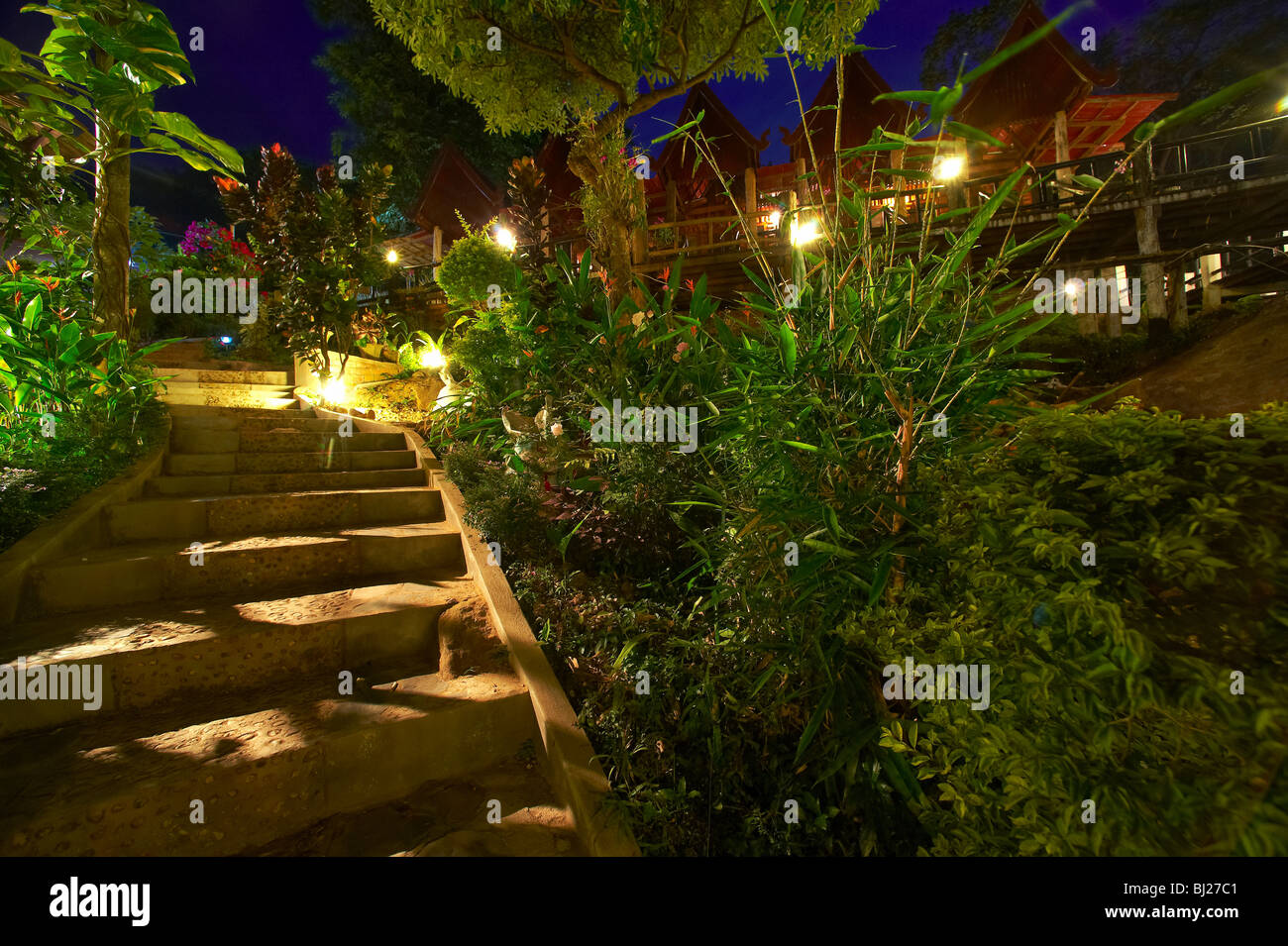 Architecture of Laos Stock Photo - Alamy