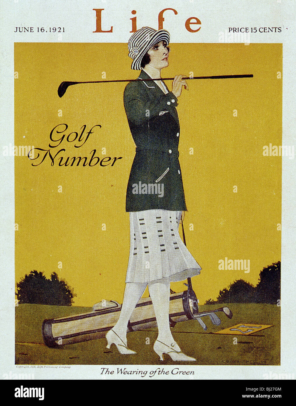 Life magazine cover 1920s hi-res stock photography and images - Alamy