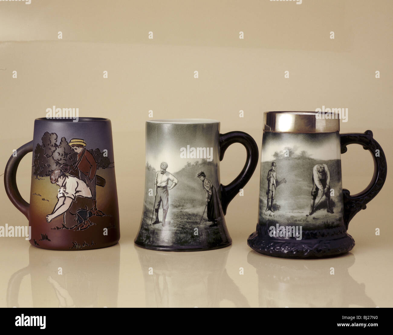 Steins and Loving Mugs, c1899-1910. Artist: Walter Scott-Lenox Artist ...