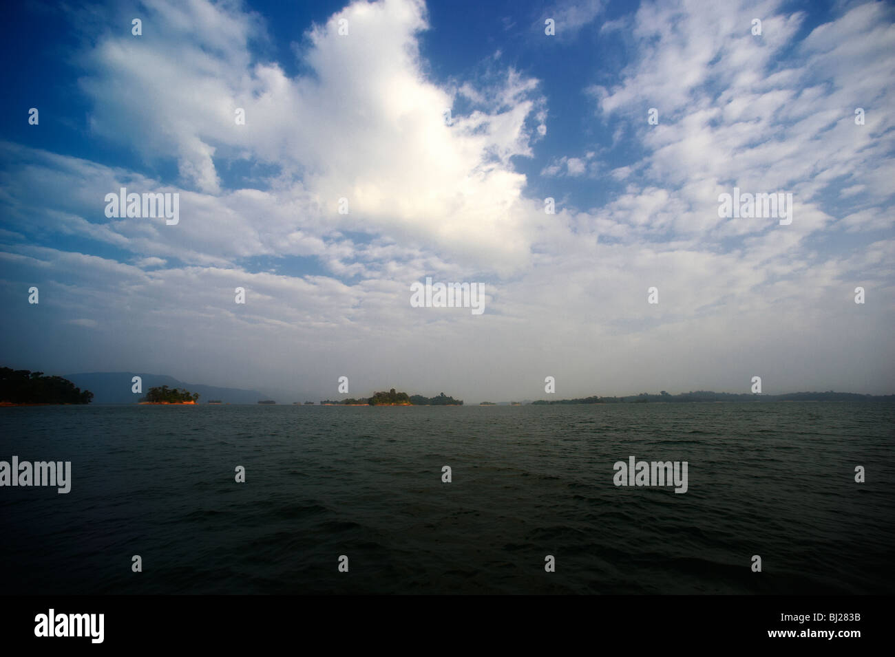 Nam Ngum Reservoir, Laos Stock Photo - Alamy