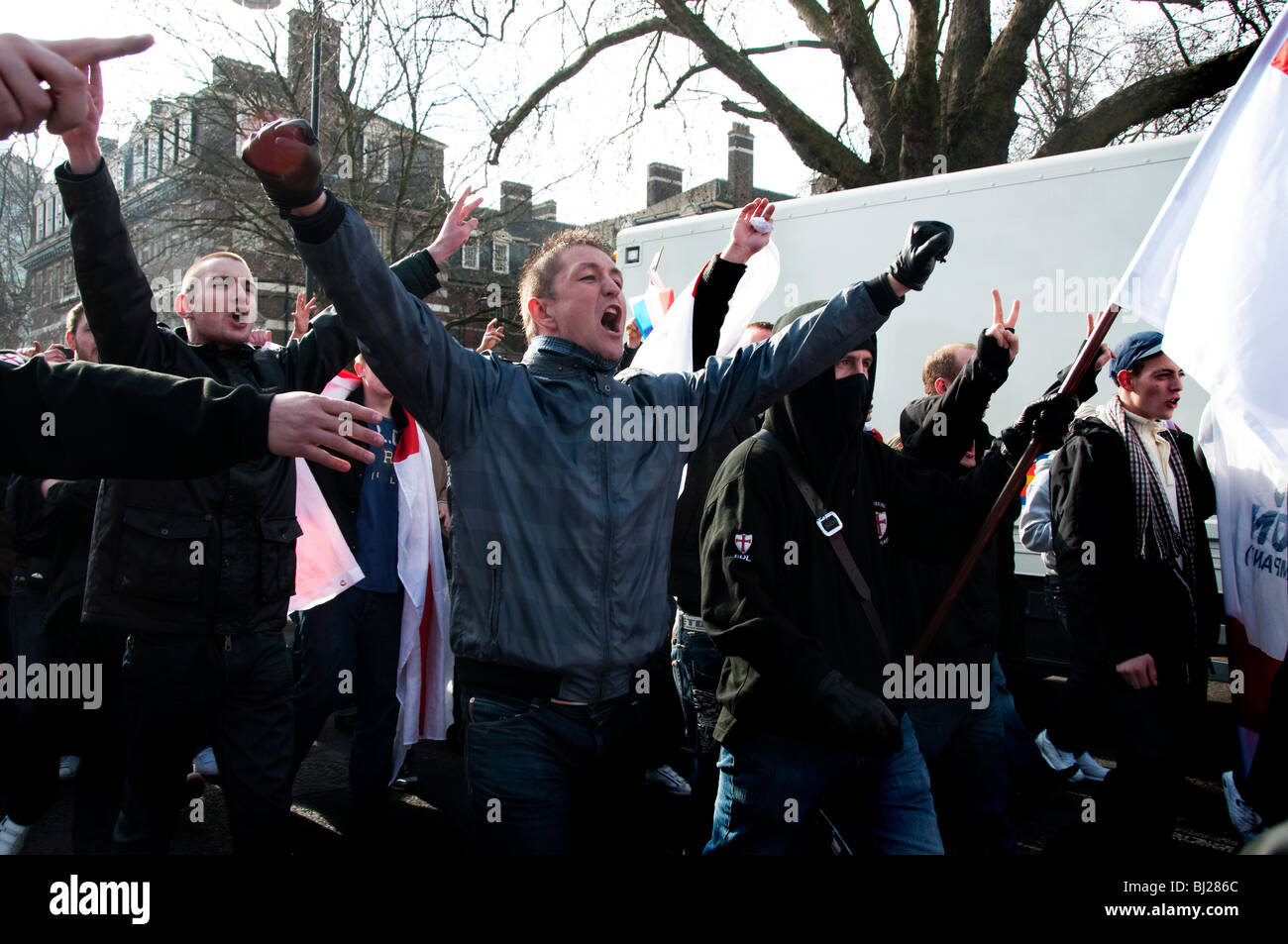 Angry edl supporter hi-res stock photography and images - Alamy