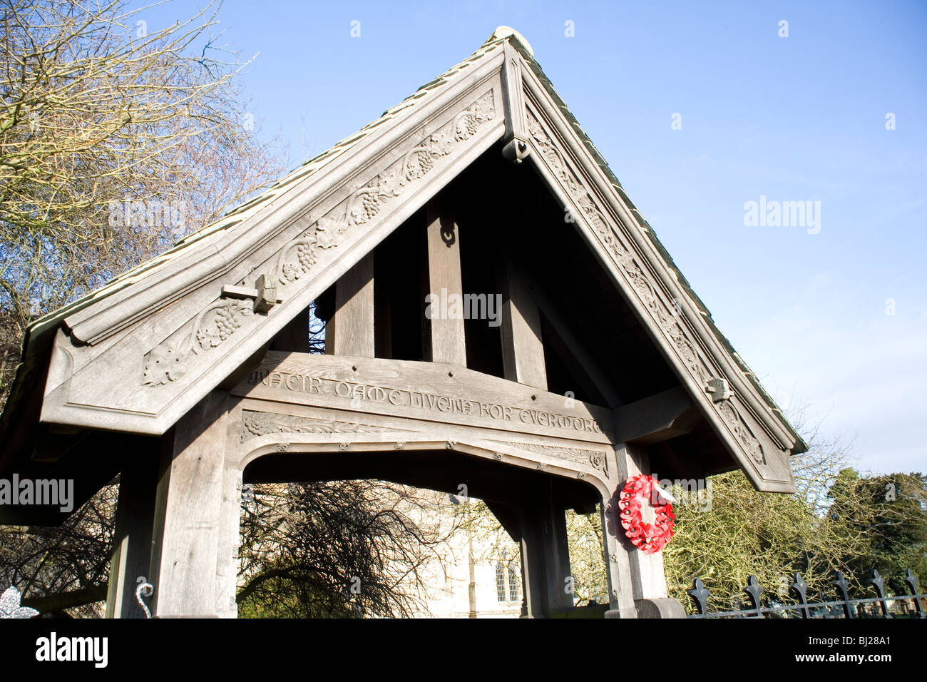 Lychgate lych gate lych gate memorial hi-res stock photography and ...