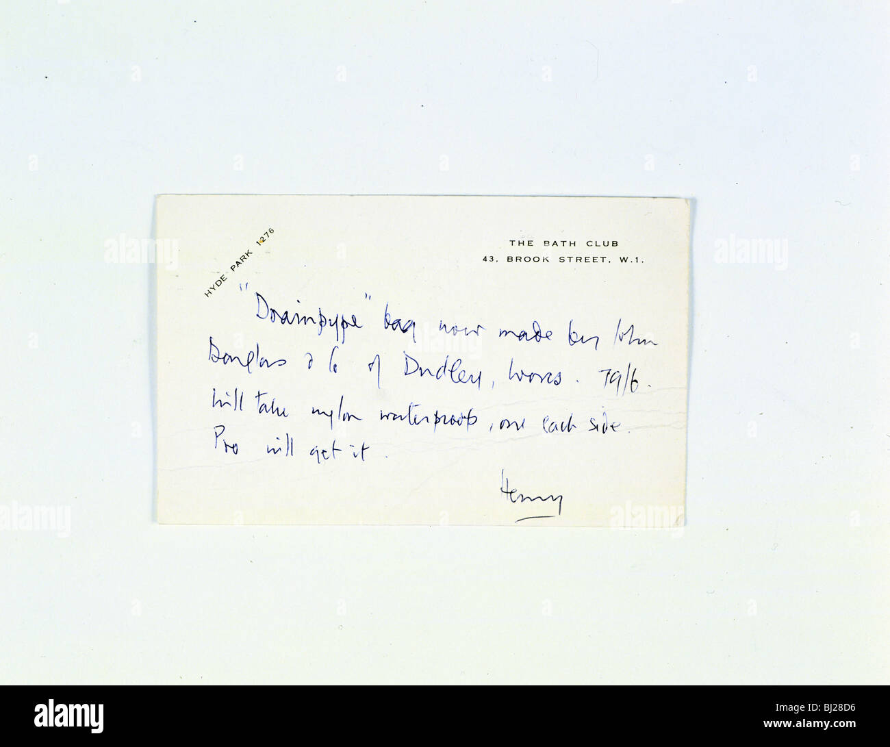Handwritten note hi-res stock photography and images - Alamy