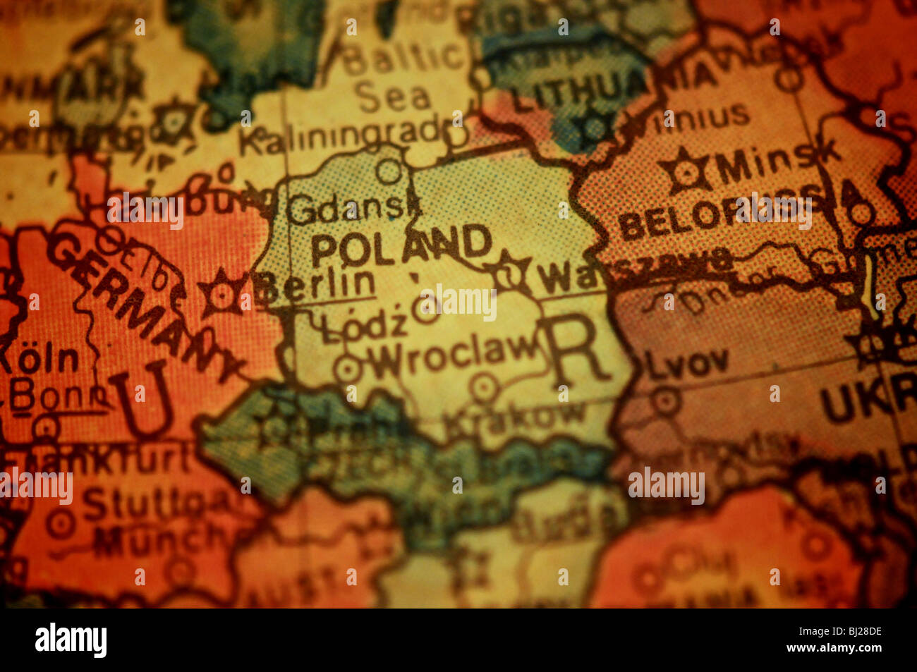 Map russia poland ukraine hi-res stock photography and images - Alamy