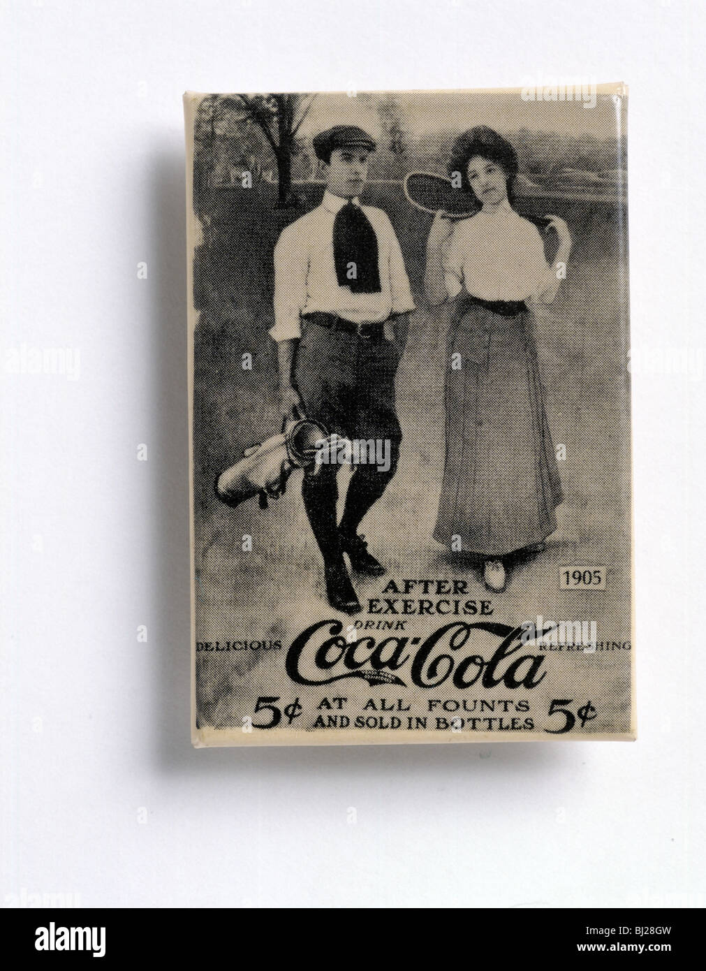 Coca cola advertisement 1900s hi-res stock photography and images - Alamy