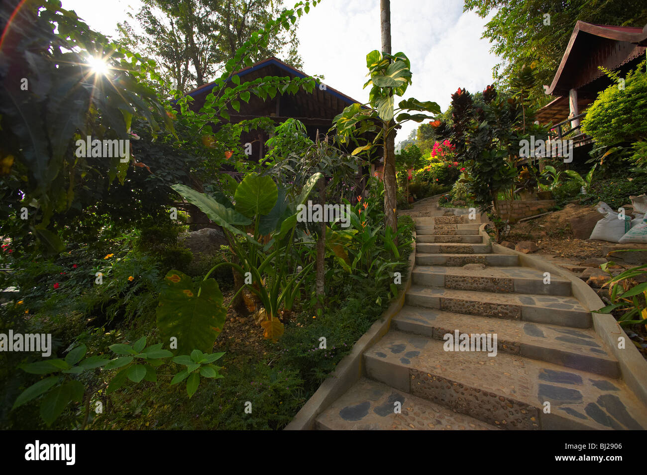 Architecture of Laos Stock Photo - Alamy