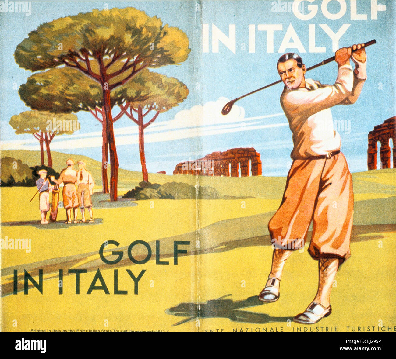 Female golf advert hi-res stock photography and images - Alamy