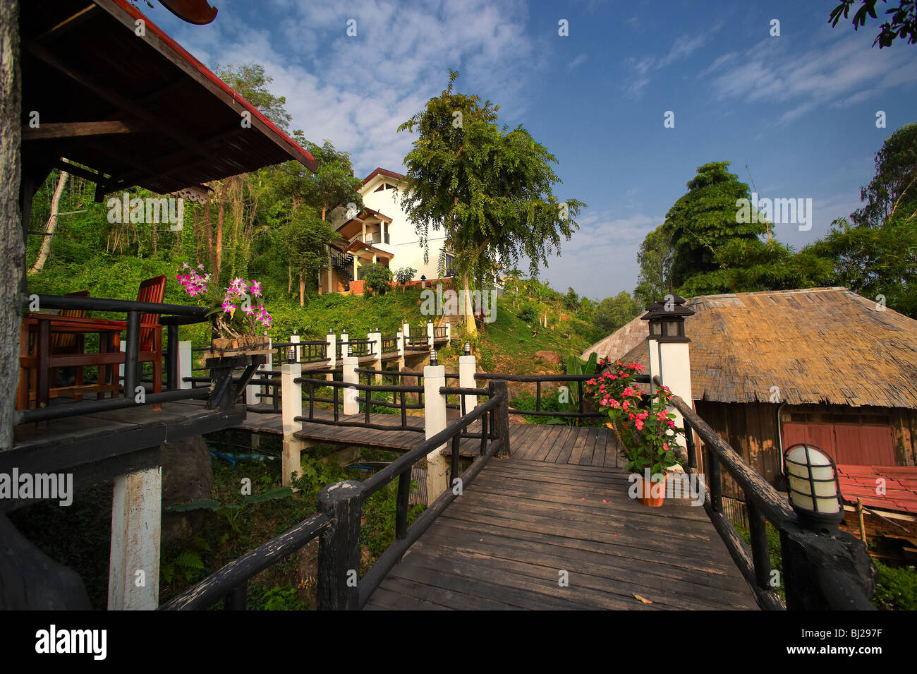 Architecture of Laos Stock Photo - Alamy