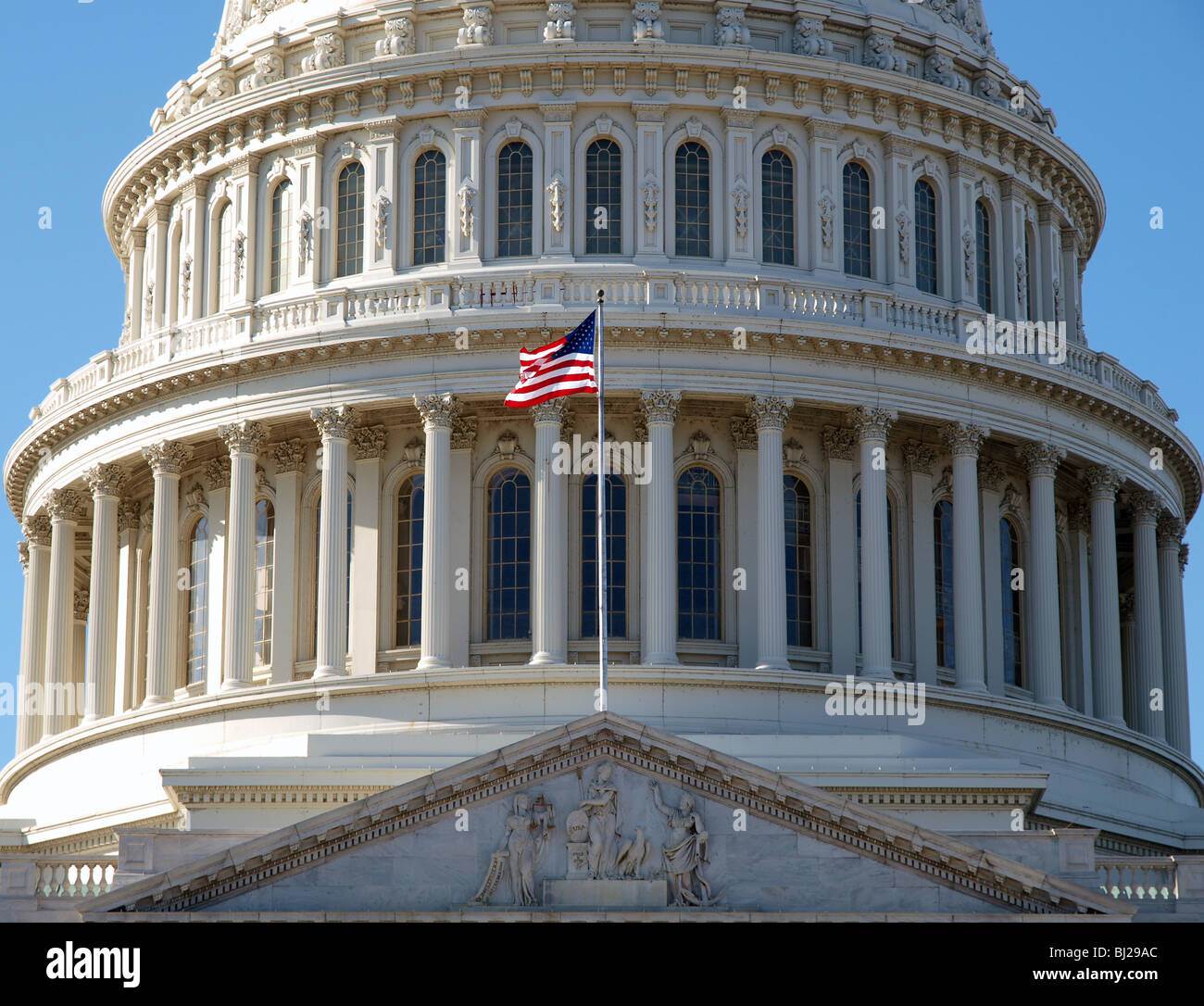 US Capitol Building dome in Washington DC Stock Photo - Alamy