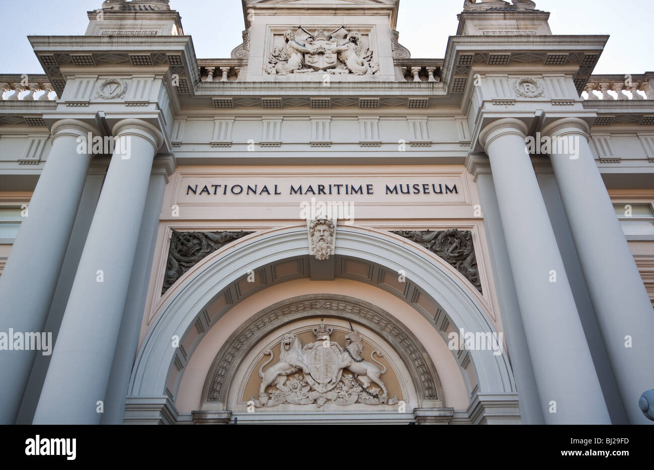 National maritime museum facade hi-res stock photography and images - Alamy