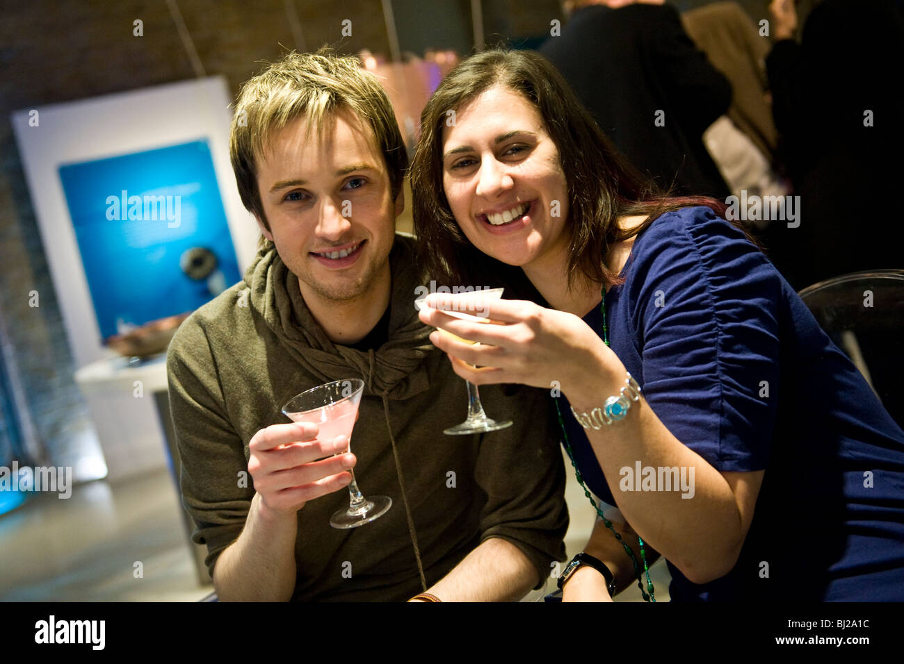 Women drinking gin martini hi-res stock photography and images - Alamy