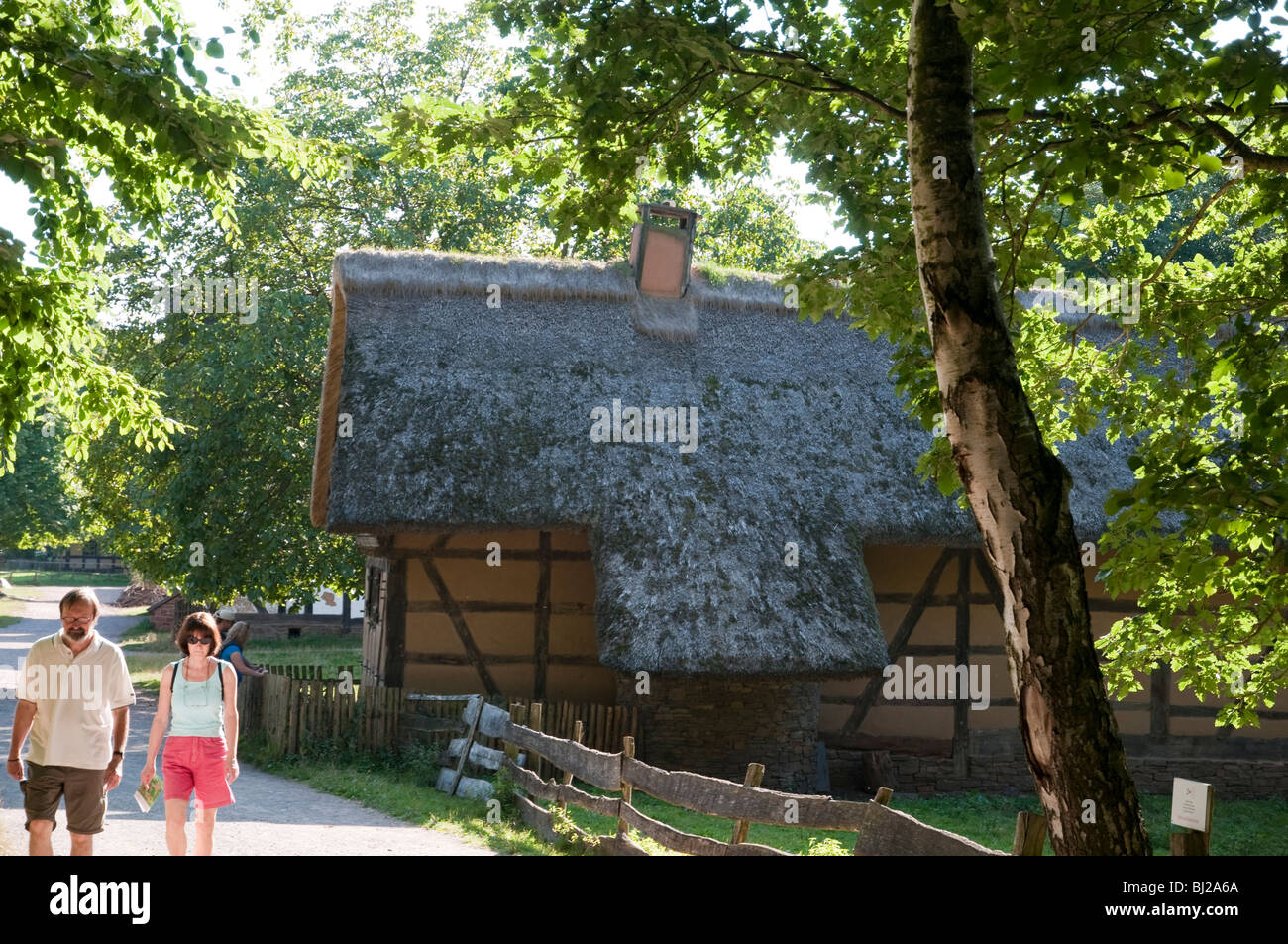 open air museum in Kommern, Eifel, North Rhine-Westphalia, Germany ...