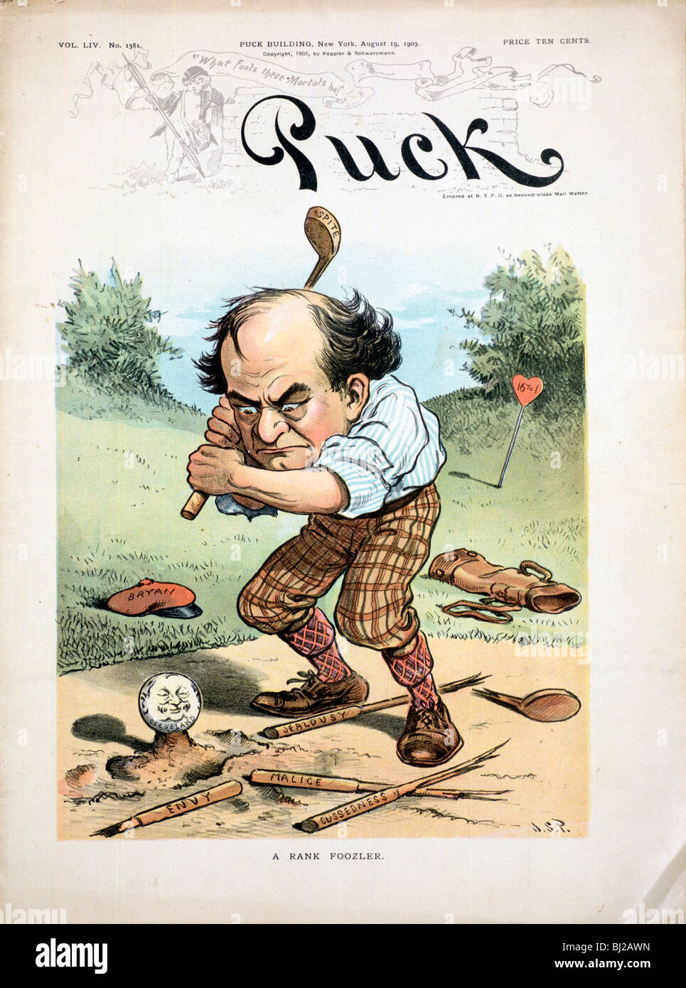 Puck magazine cover hi-res stock photography and images - Alamy