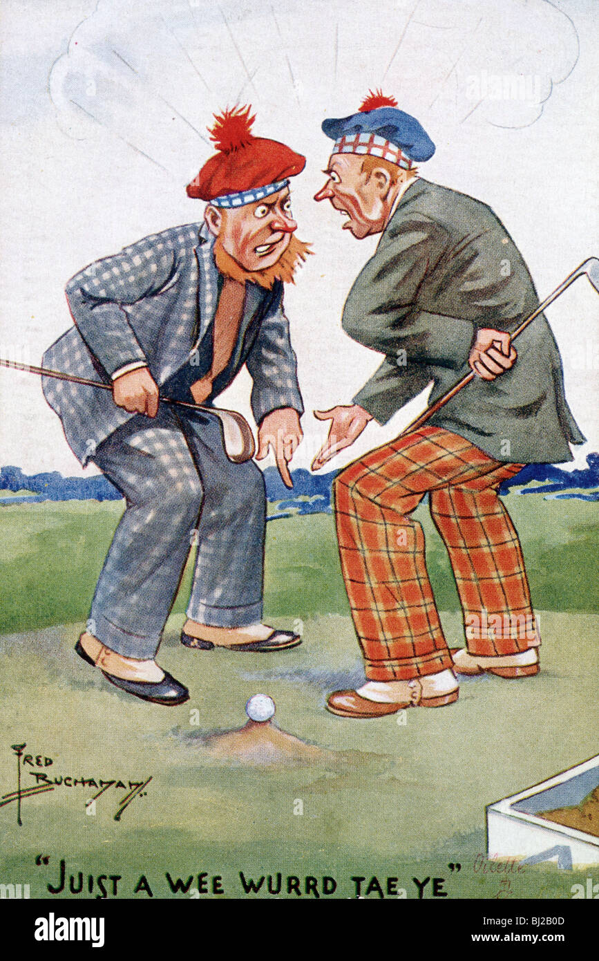 Golfing cartoon hi-res stock photography and images - Alamy