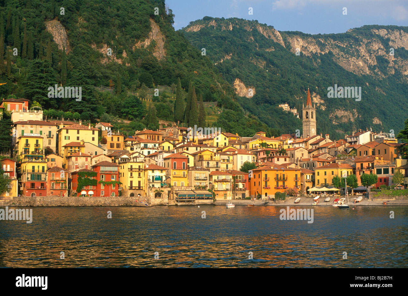 Shore of Lake Como Stock Photo - Alamy