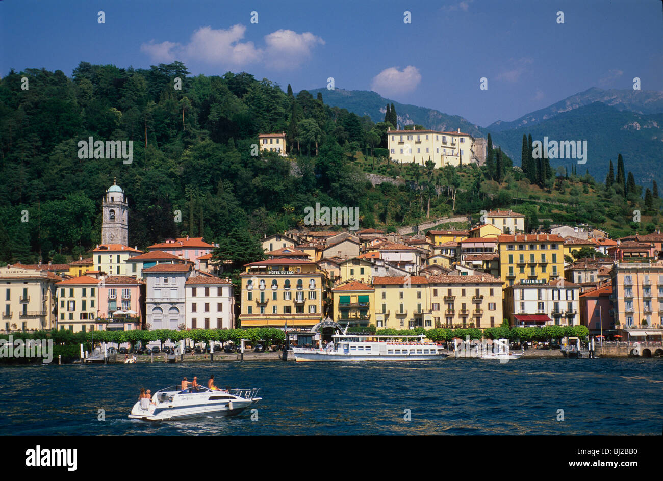 Shore of Lake Como Stock Photo - Alamy