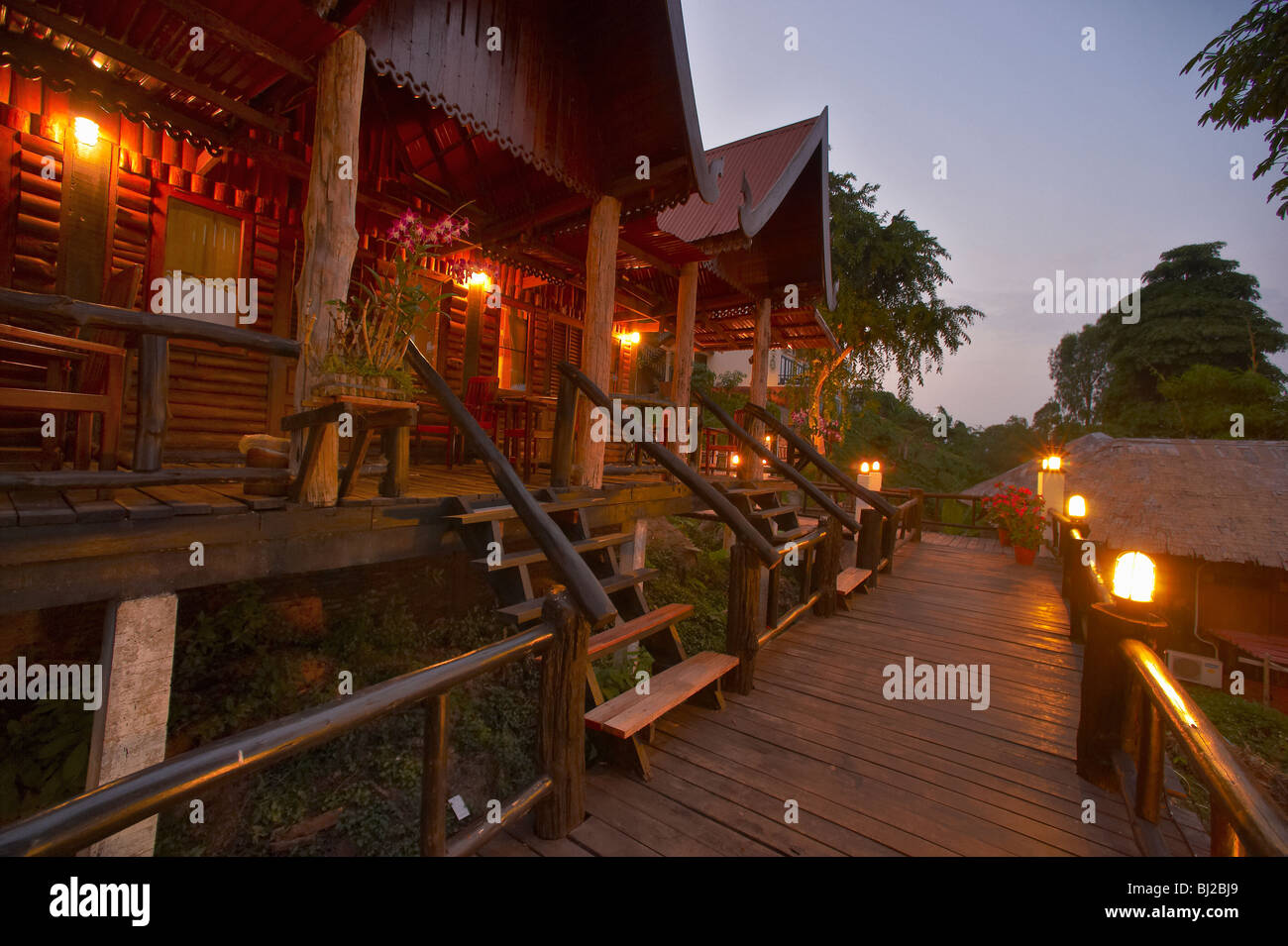 Architecture of Laos Stock Photo - Alamy