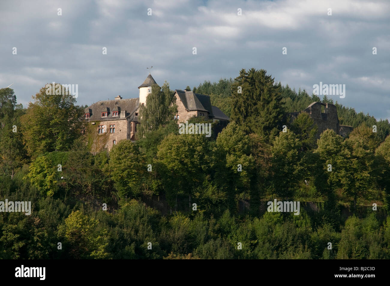 castle Neuerburg, Eifel, Rhineland-Palatinate, Germany Stock Photo - Alamy