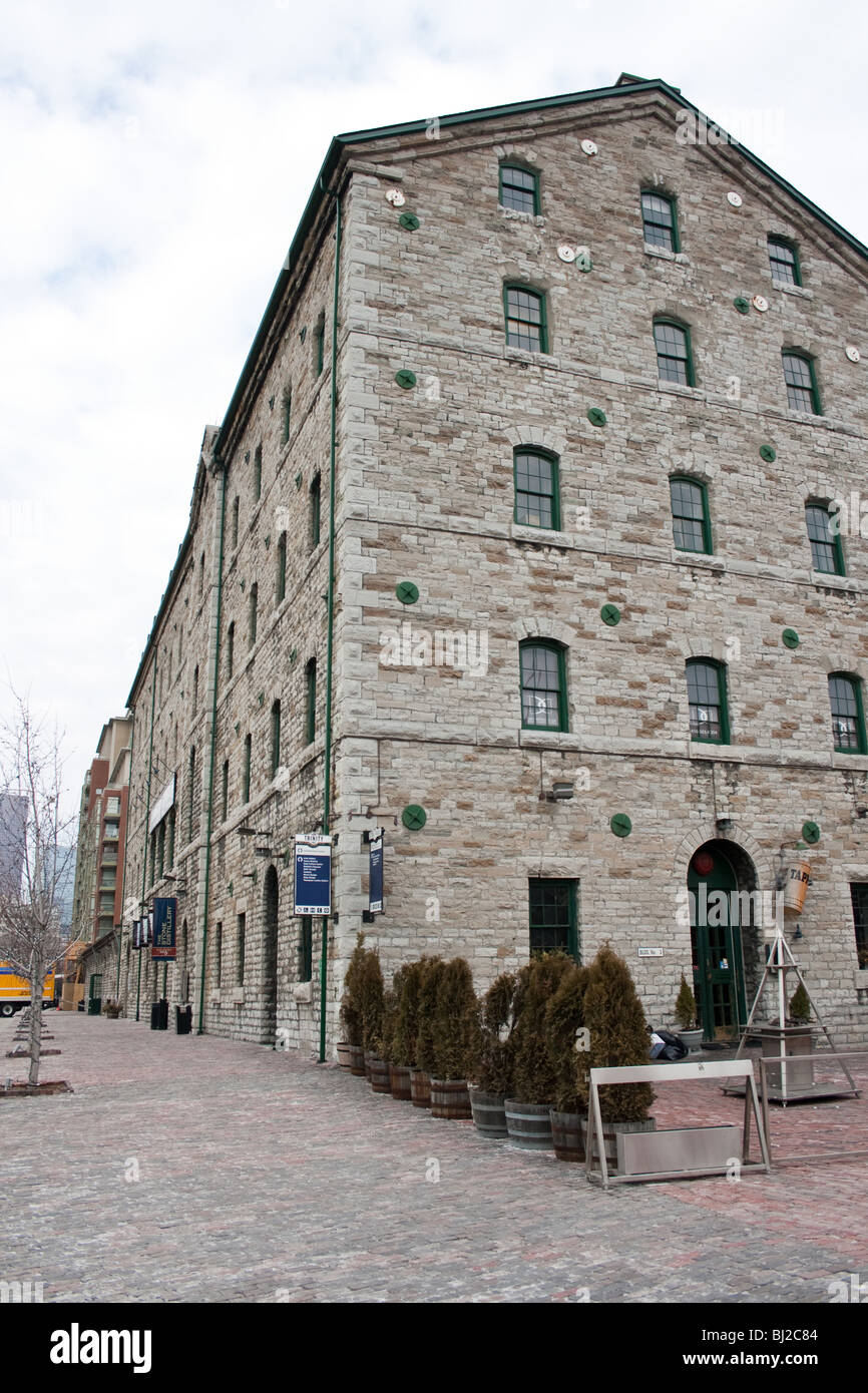 Old Industrial Warehouse Exterior