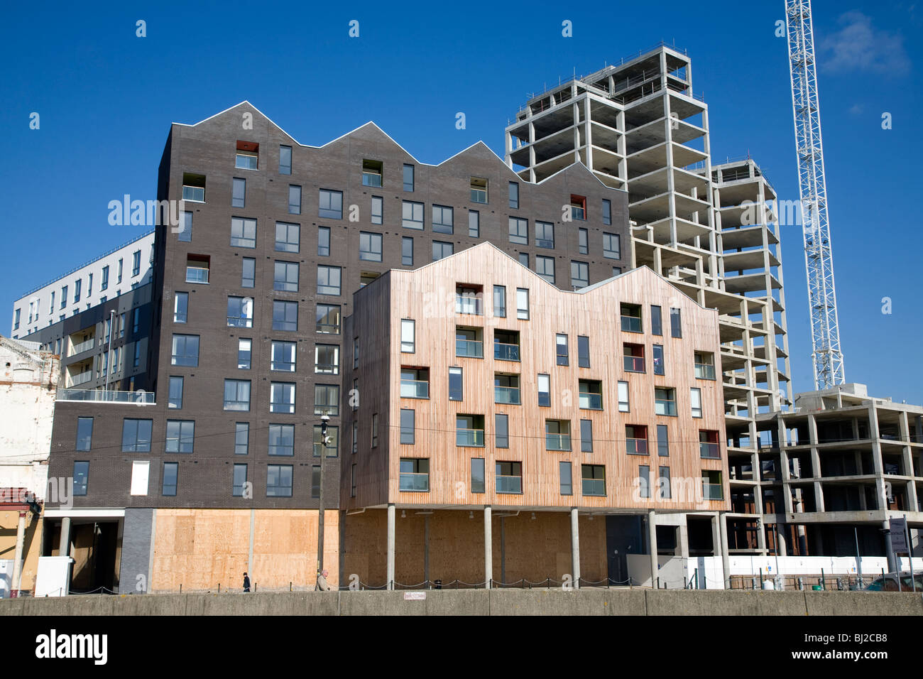 Regatta Quay waterfront development project Ipswich Wet Dock Suffolk ...