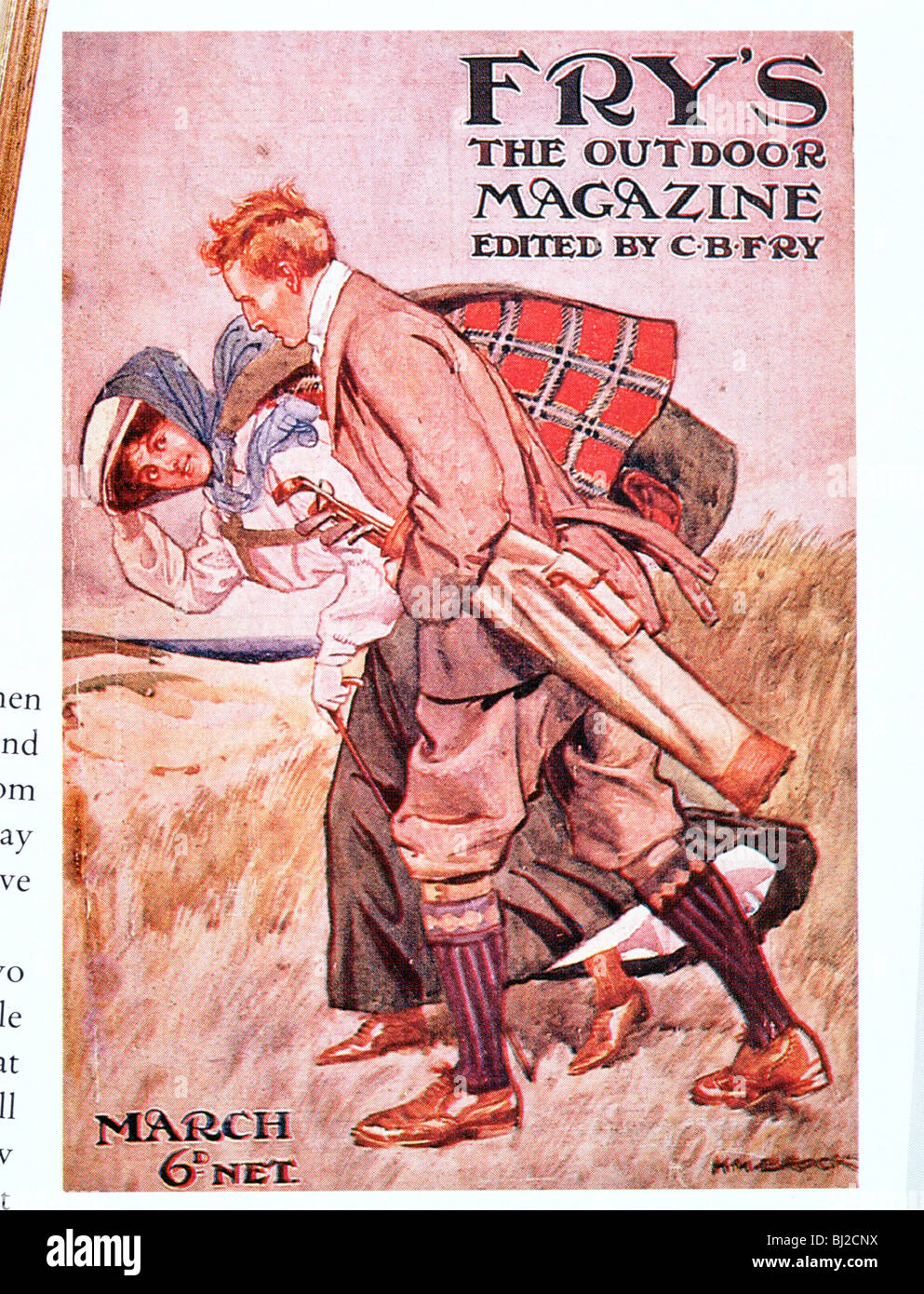 Cover of Fry's Magazine, 1904-1914. Artist: Henry Matthew Brock Stock ...