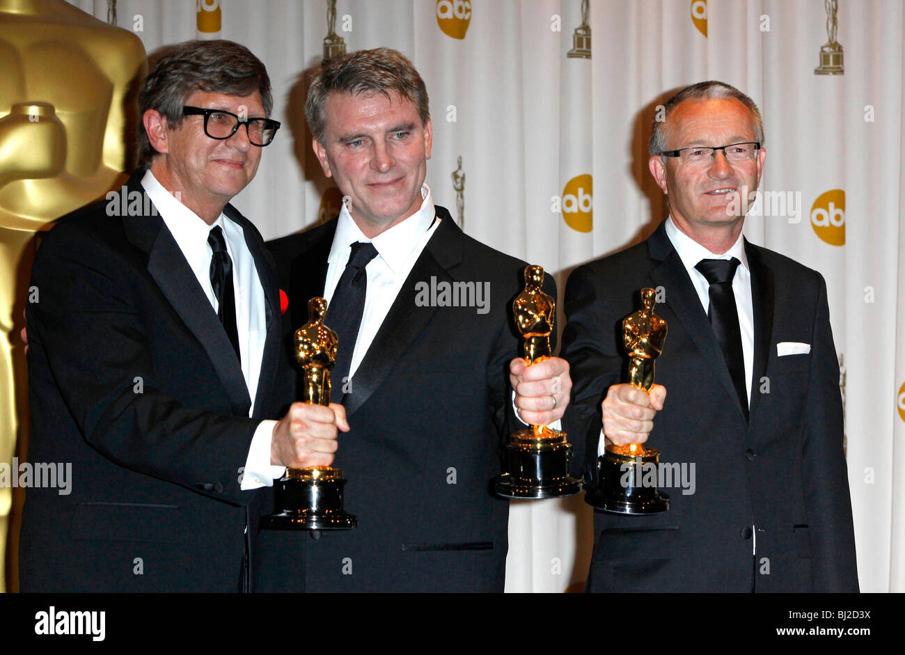 RICK CARTER ROBERT STROMBERG & KIM SINCLAIR 82ND ACADEMY AWARDS PRESS ...