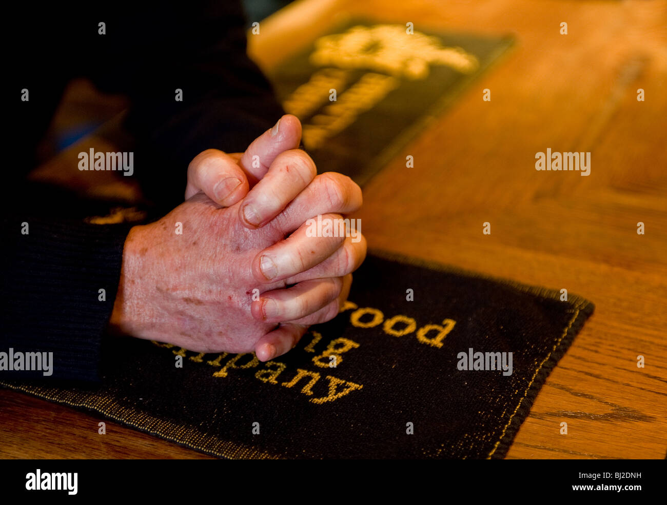 Clasped Fingers High Resolution Stock Photography and Images - Alamy