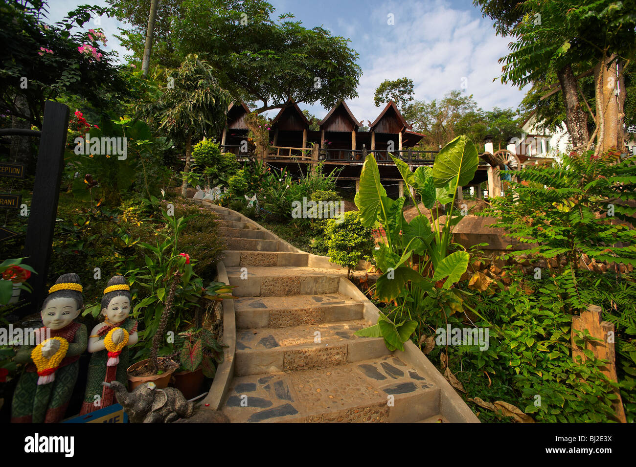 Architecture of Laos Stock Photo - Alamy