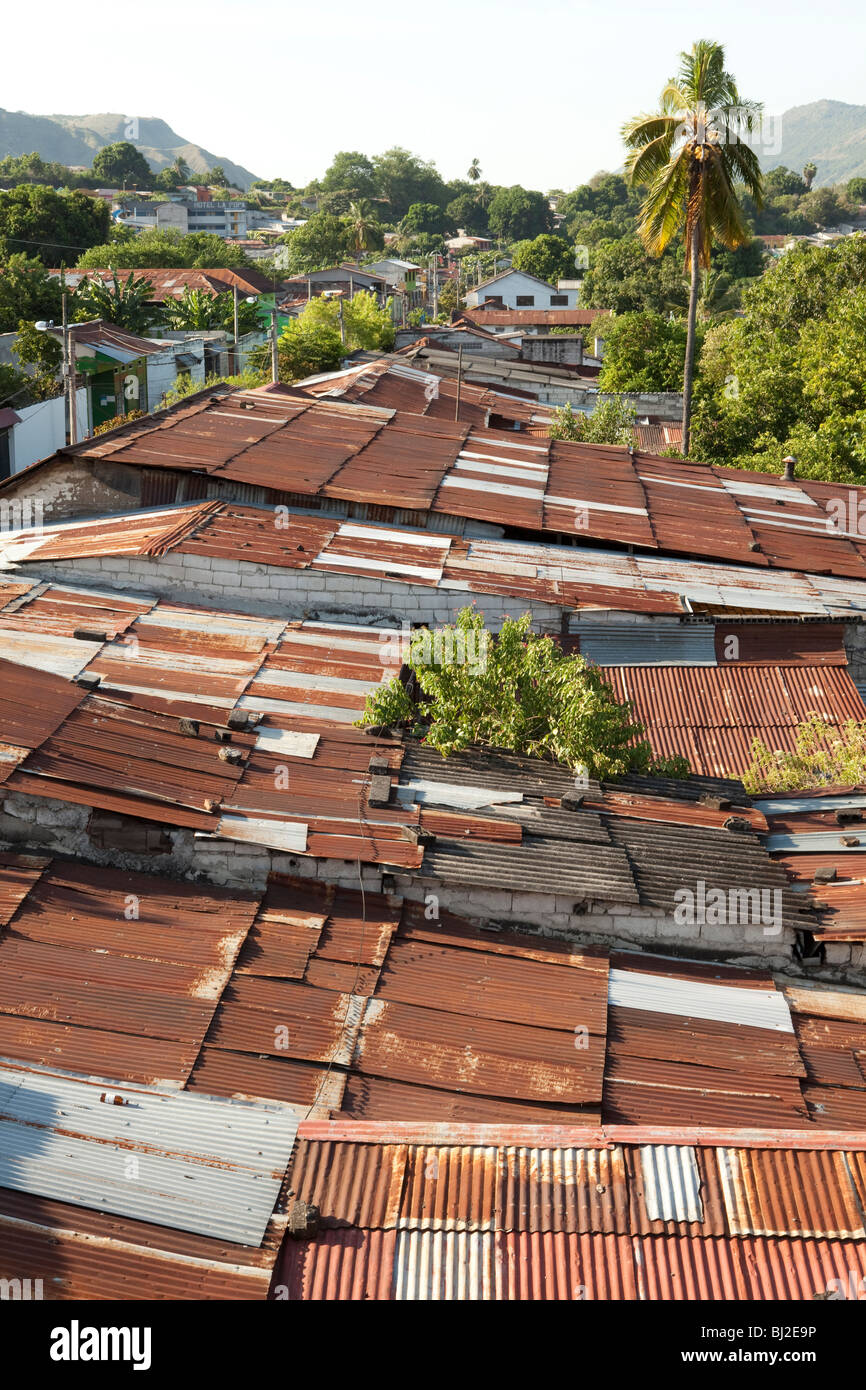 Corrugated iron shanty town hi-res stock photography and images - Alamy