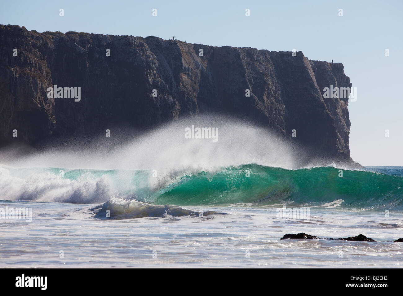 Surf at Tonel beach Sagres Portugal Stock Photo - Alamy