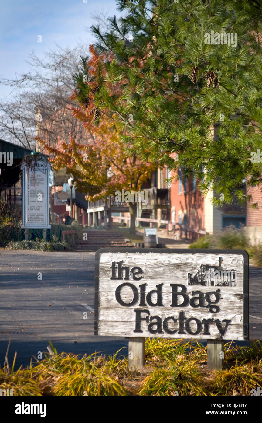 The Old Bag Factory in Goshen, Indiana is famous for its craft and ...