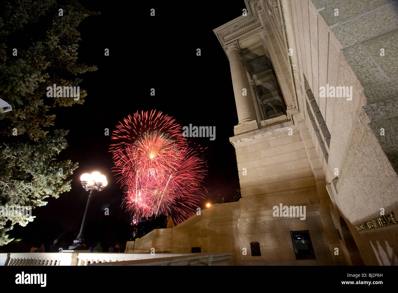 Canada parliament fireworks hi-res stock photography and images - Alamy
