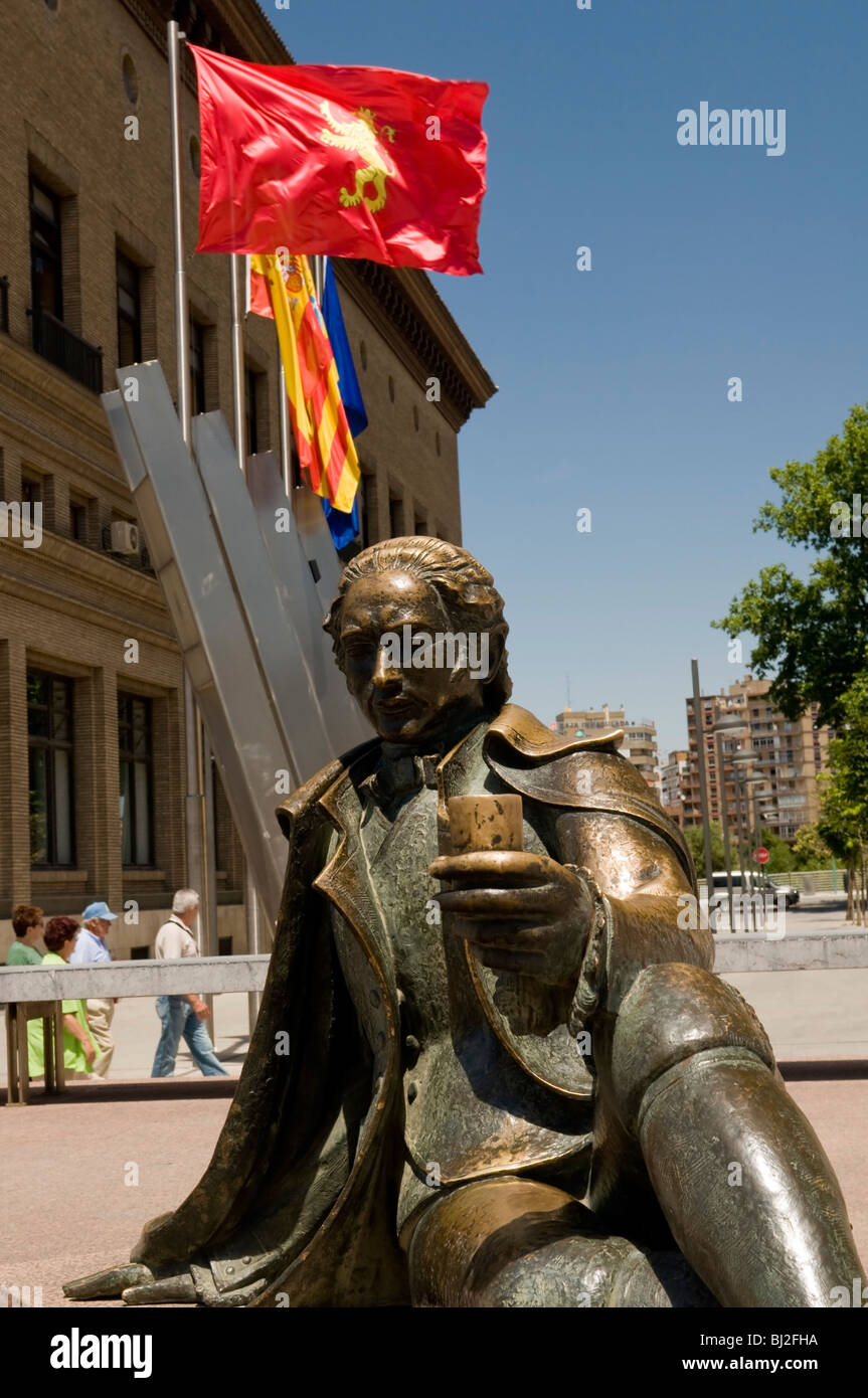Zaragoza Flag High Resolution Stock Photography and Images - Alamy