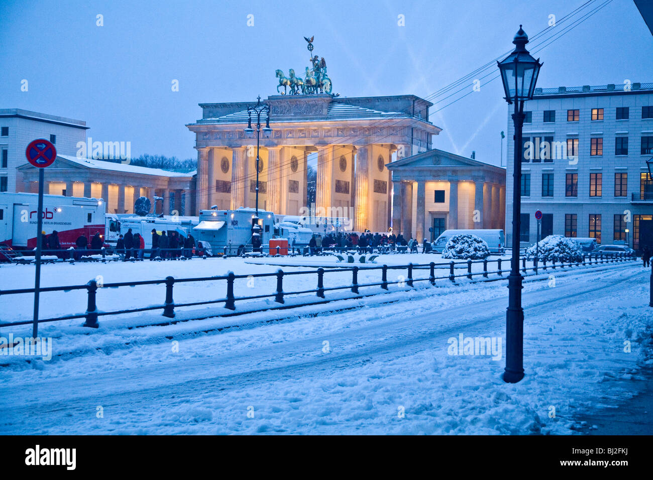 Germany winter berlin snow brandenburg hi-res stock photography and ...