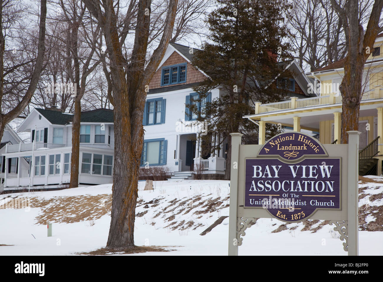 Bay View Association Stock Photo - Alamy