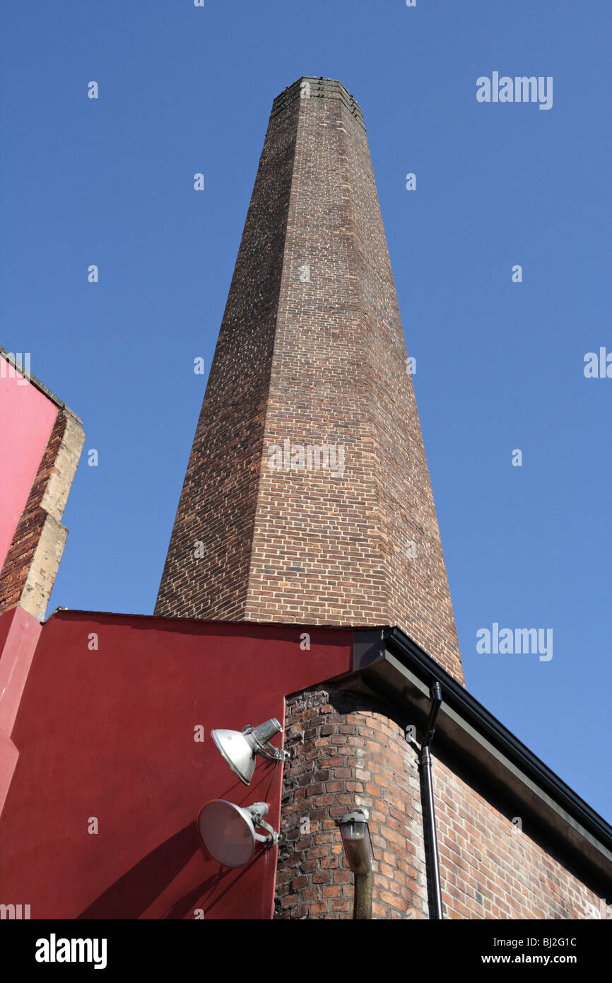 Preserved Chimney at the Kelham Island Industrial Museum Sheffield ...