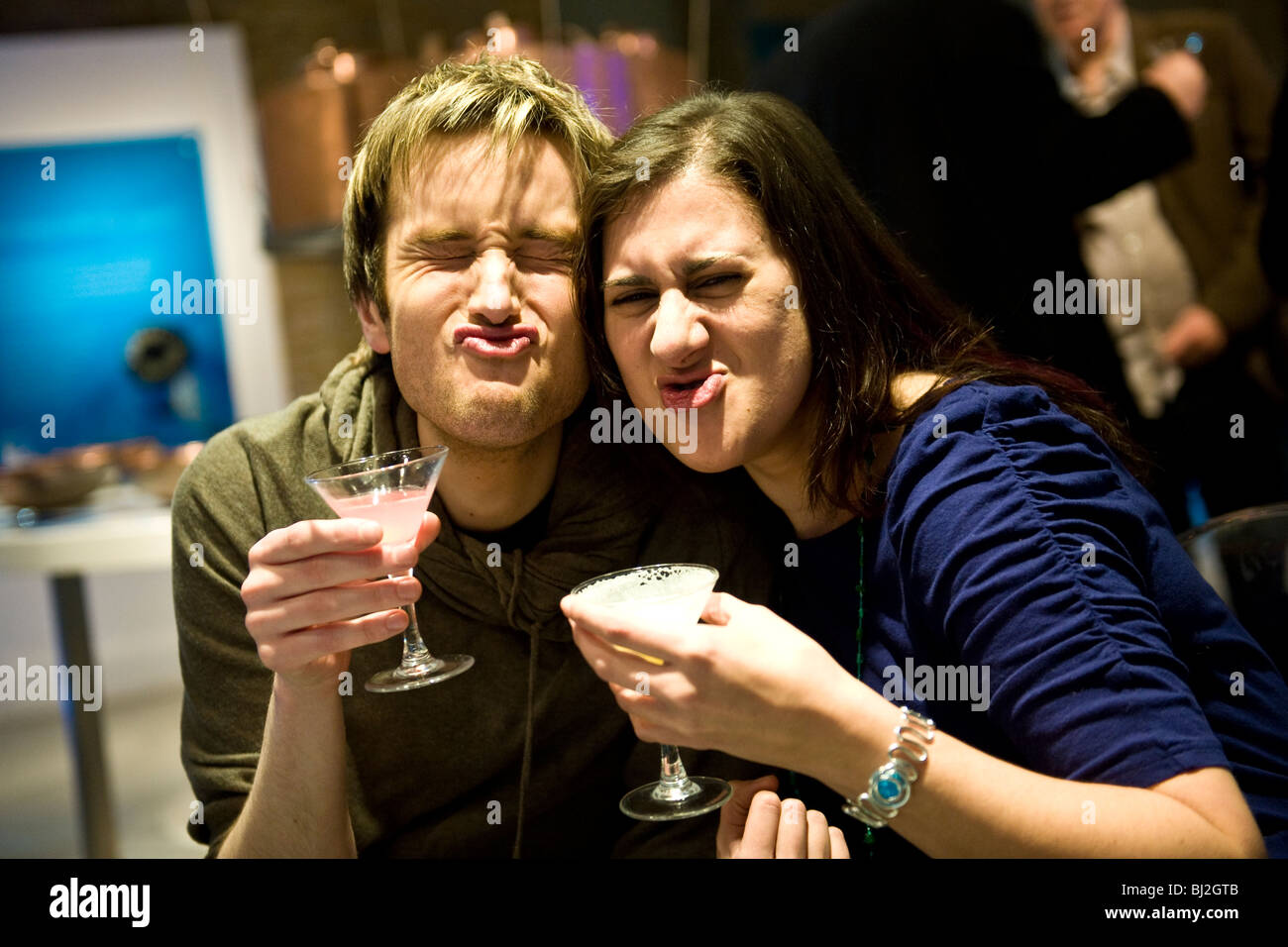 Men drinking gin hi-res stock photography and images - Alamy