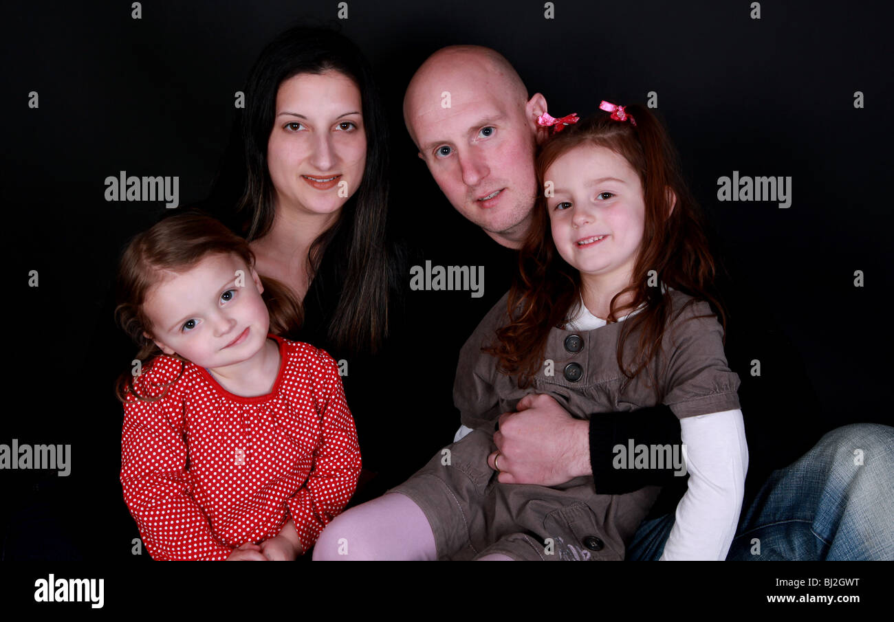 Family portrait studio hi-res stock photography and images - Alamy