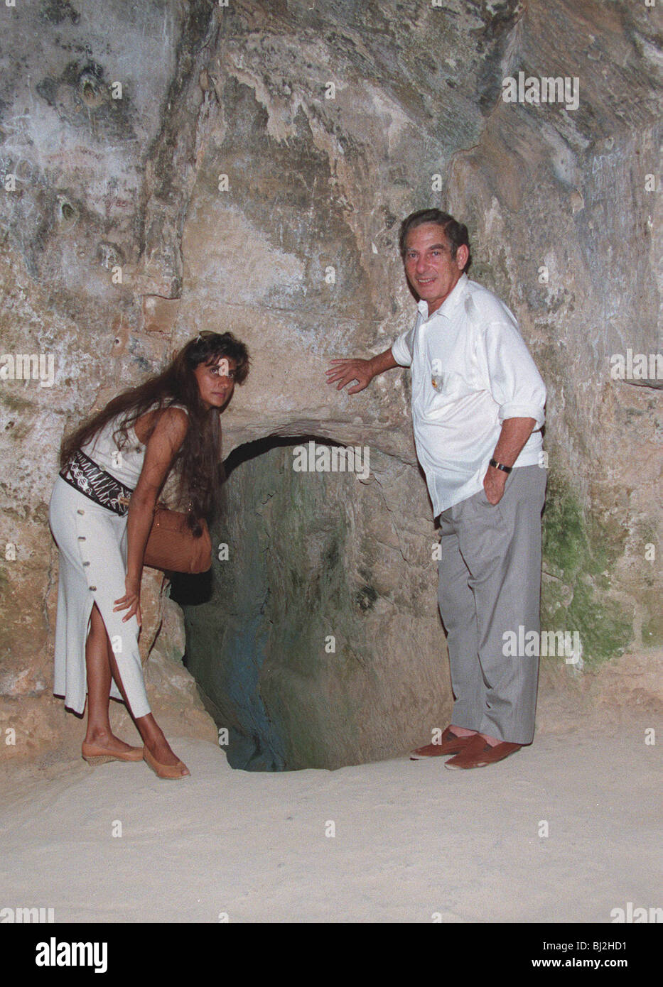 ALBERT RENE & MRS RENE VISIT THE KING TOMBS CYPRUS 09 November 1993 ...