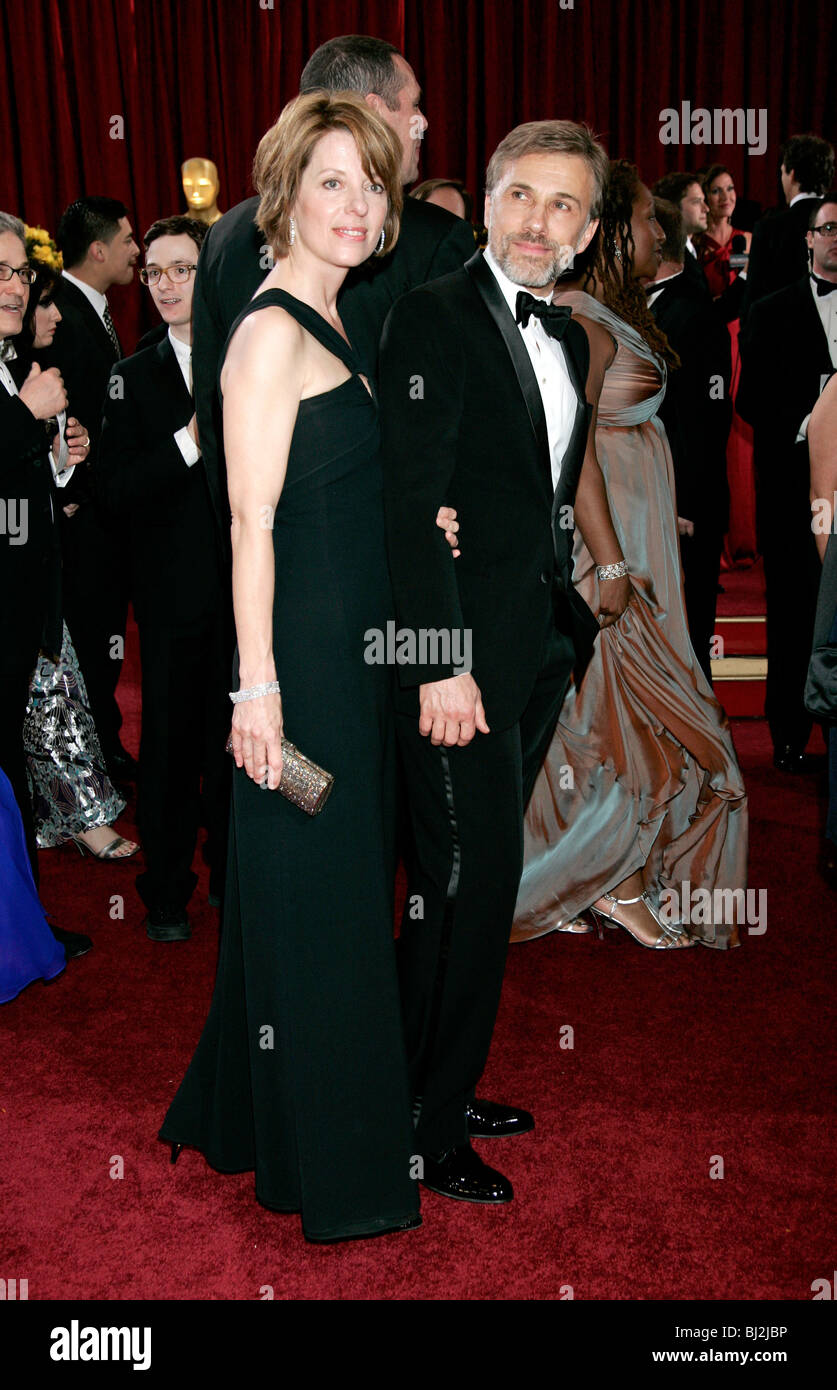 CHRISTOPH WALTZ & JUDITH HOLSTE 82ND ACADEMY AWARDS RED CARPET ARRIVALS ...