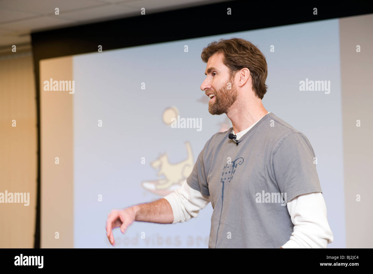 Bert Jacobs, CEO, and chief Executive Optimist and Co-founder, Life is ...