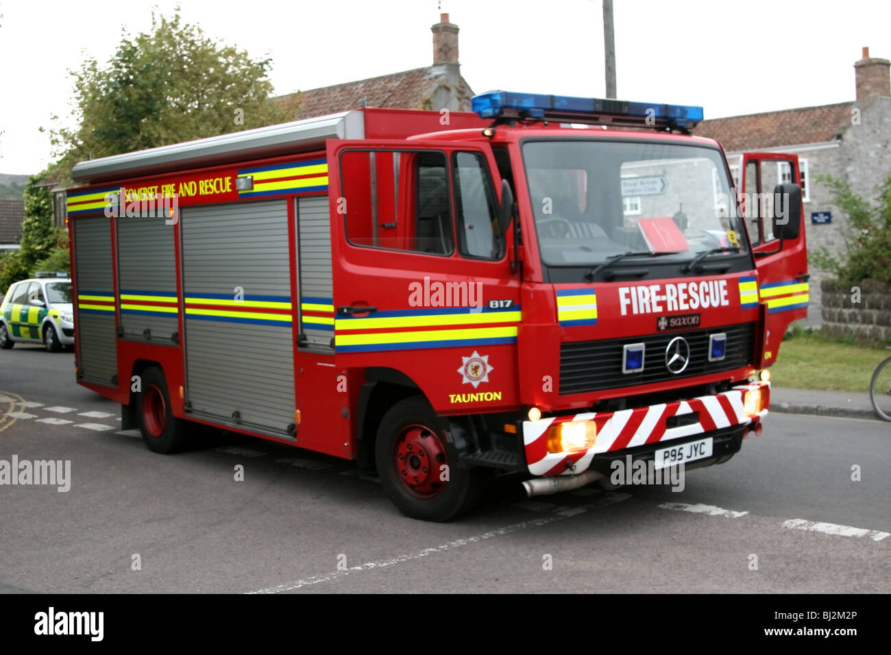 Mercedes fire tender hi-res stock photography and images - Alamy
