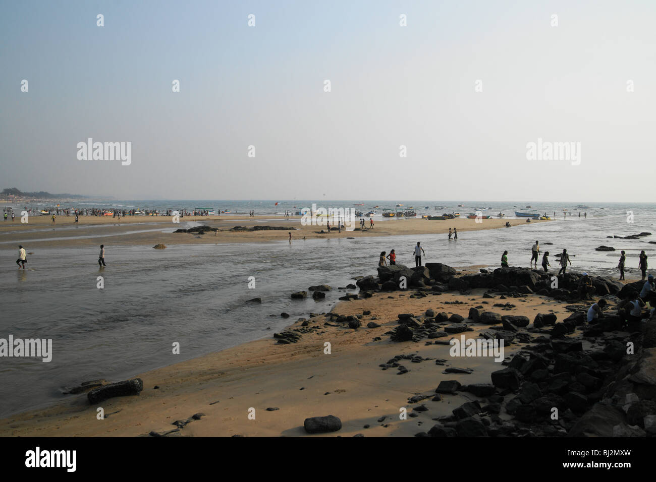 Baga River at low water springs Stock Photo - Alamy