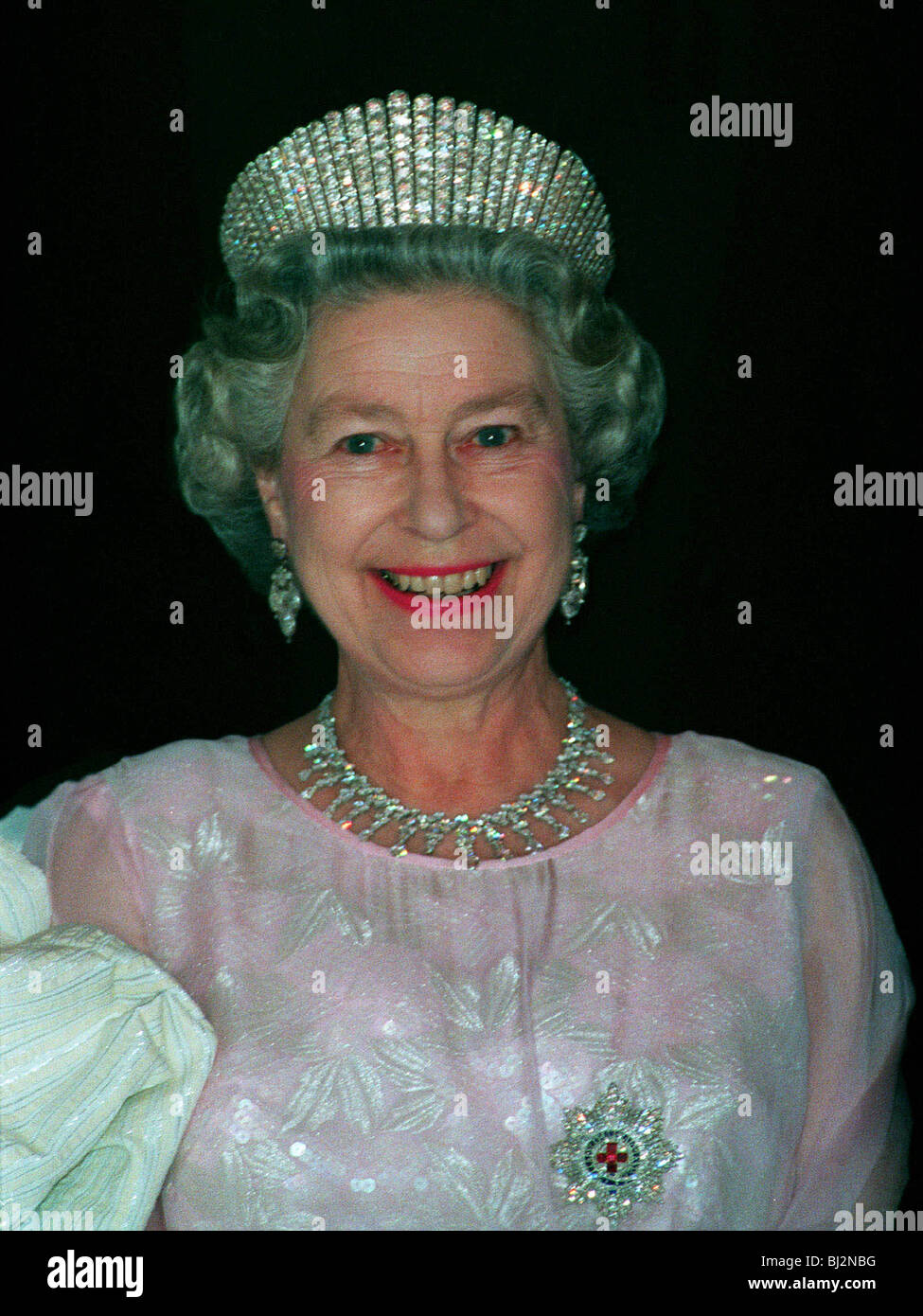 QUEEN ELIZABETH II QUEEN OF ENGLAND 27 October 1993 Stock Photo - Alamy