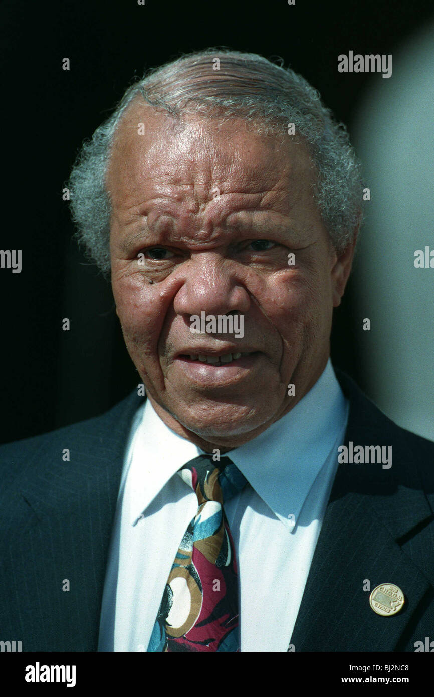 JOHN COMPTON PRIME MINISTER OF ST. LUCIA 27 October 1993 Stock Photo ...