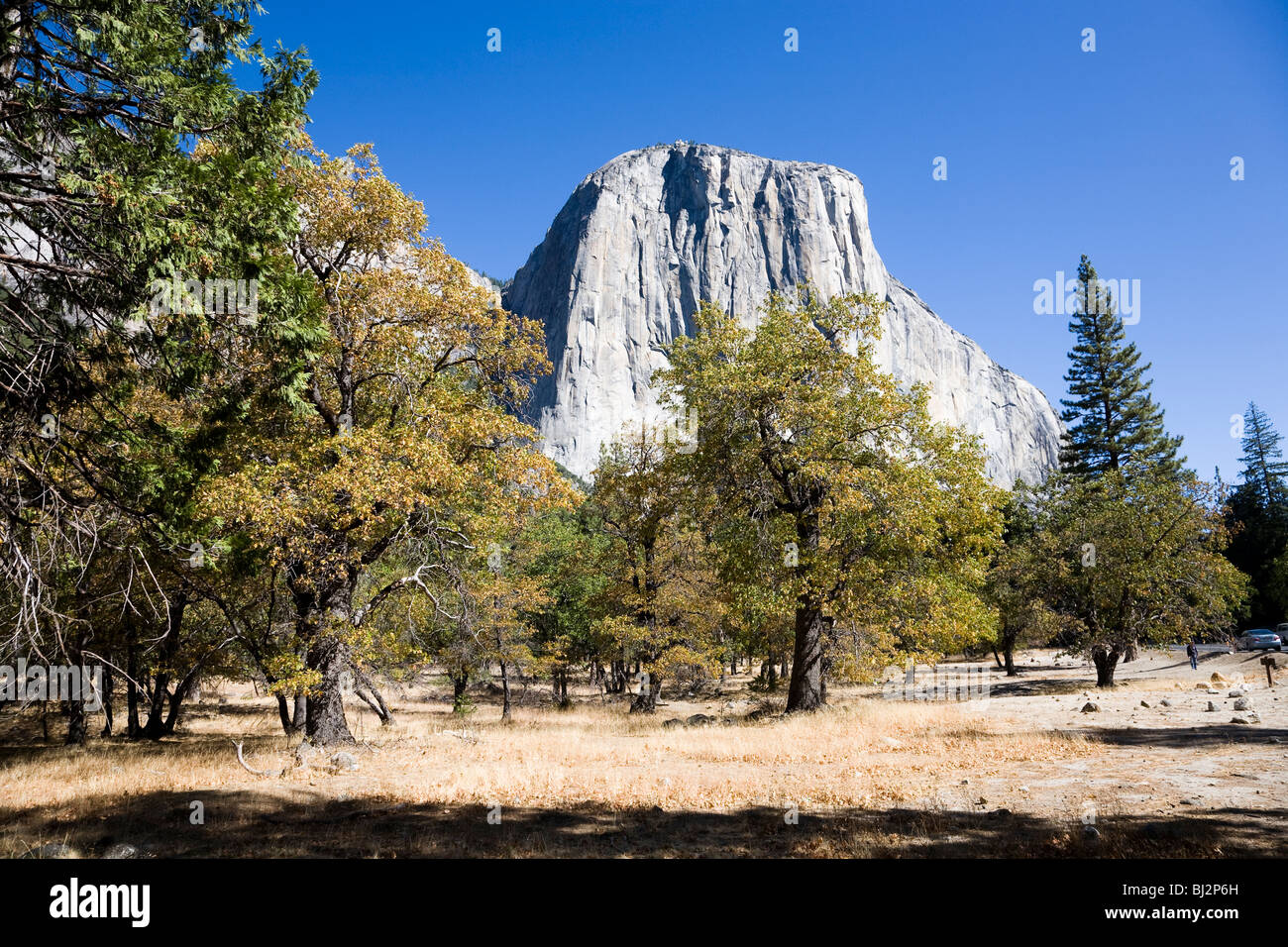 Southwest face of El Capitan, Yosemite National Park in California, USA ...